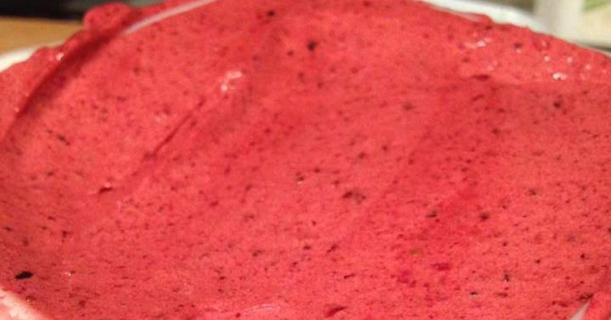 sorbet aux fruits rouges par . Une recette de fan à retrouver dans la ...