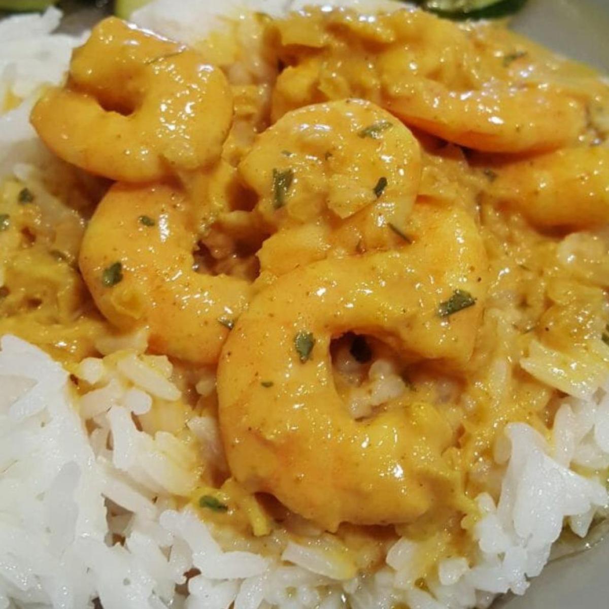 Curry de crevettes au lait de coco par Izbiiiiii. Une recette de fan à ...