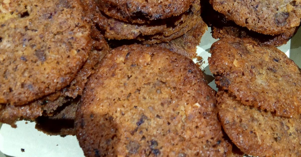 Cookies aux fruits rouges à la farine de maïs par LENYLEVE. Une recette ...