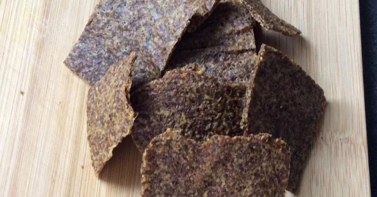 Crackers "feuille de lin" aux légumes par oupslala25. Une recette de ...