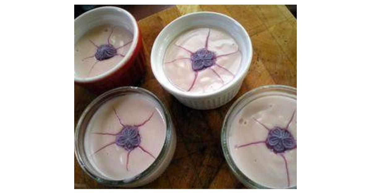 crème dessert a la violette par cokcinL54. Une recette de fan à ...