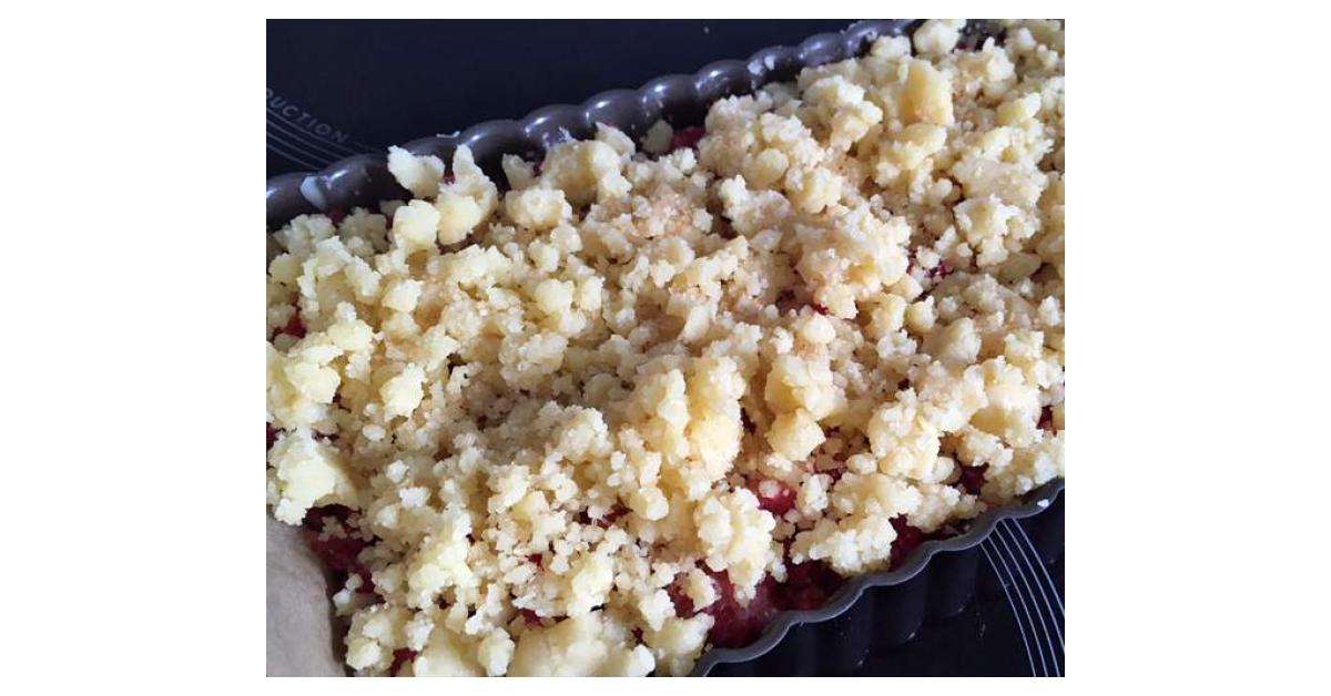 Crumble Barre aux fruits rouges par . Une recette de fan à retrouver ...