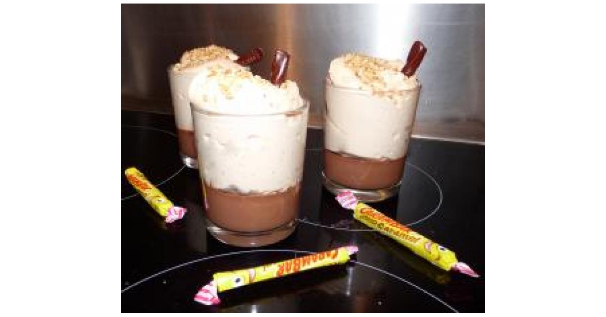 Chantilly au carambar sur lit de truffon par superpapaboss. Une recette ...